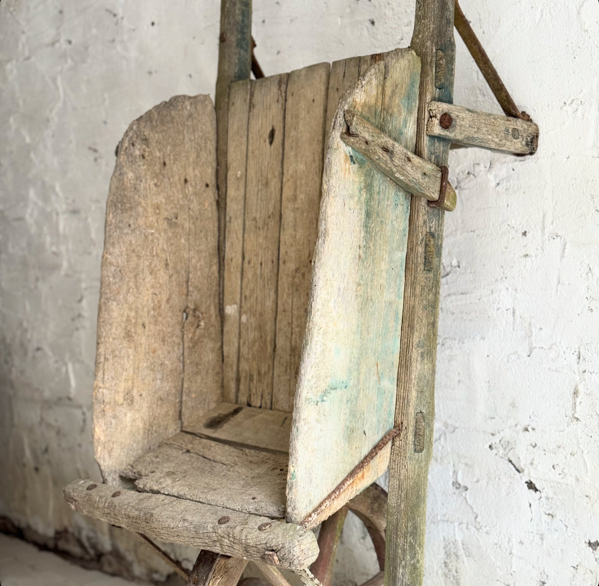 Early 19th Century French Wheel Barrow – Old Whyte Interiors