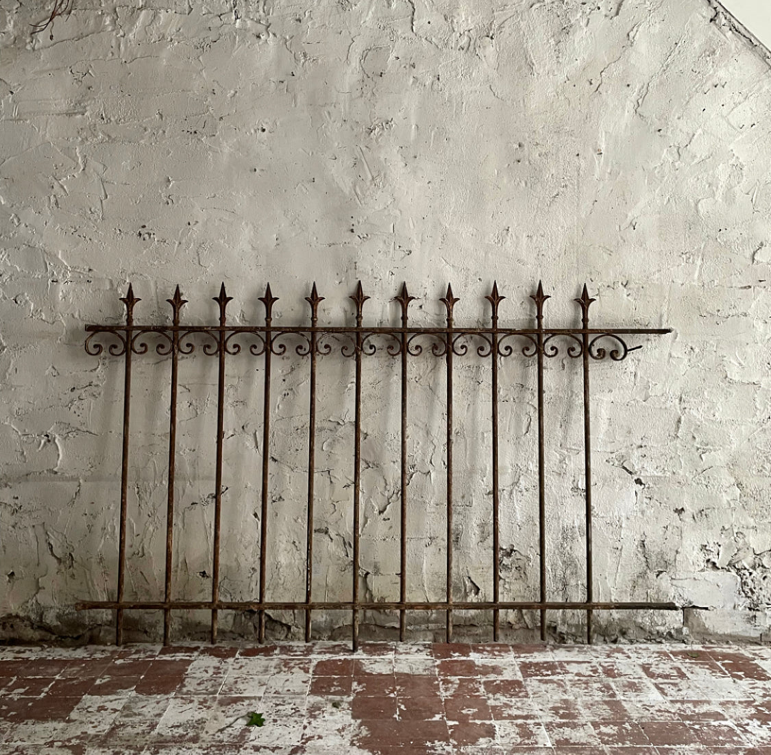 Early 19th Century French Wrought Iron Fence Panel – Old Whyte Interiors
